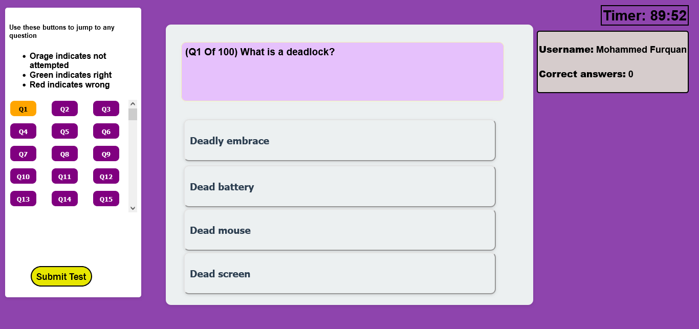 Portfolio - Mohammed Furquan